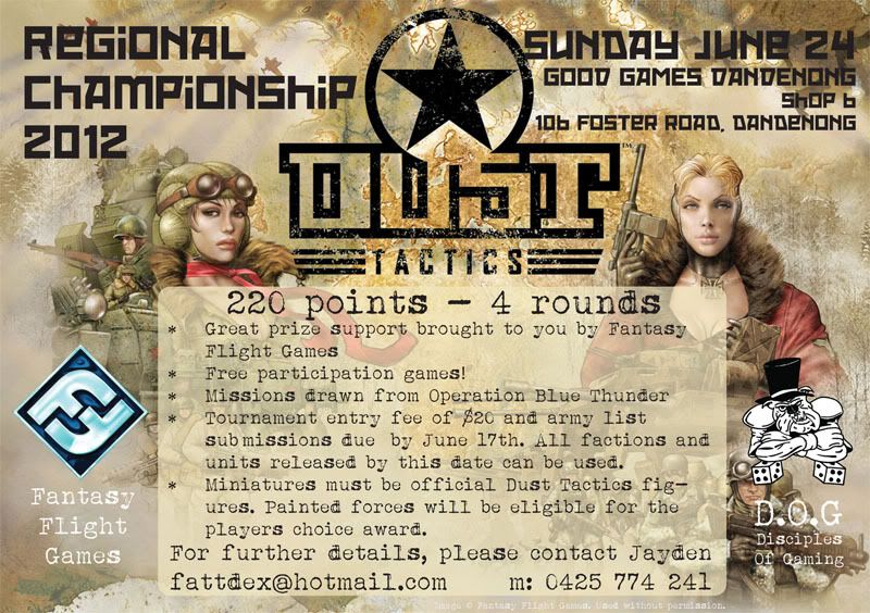 [TMP] "Dust Tactics Championship (VIC, Aus) June 24" Topic