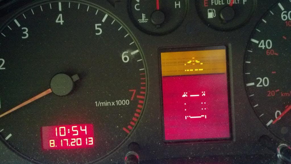 Can anybody help me with this warning symbol? - AudiWorld Forums