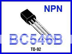 25 Pcs BC546B BC546 Transistor NPN 65V 0 1A | eBay