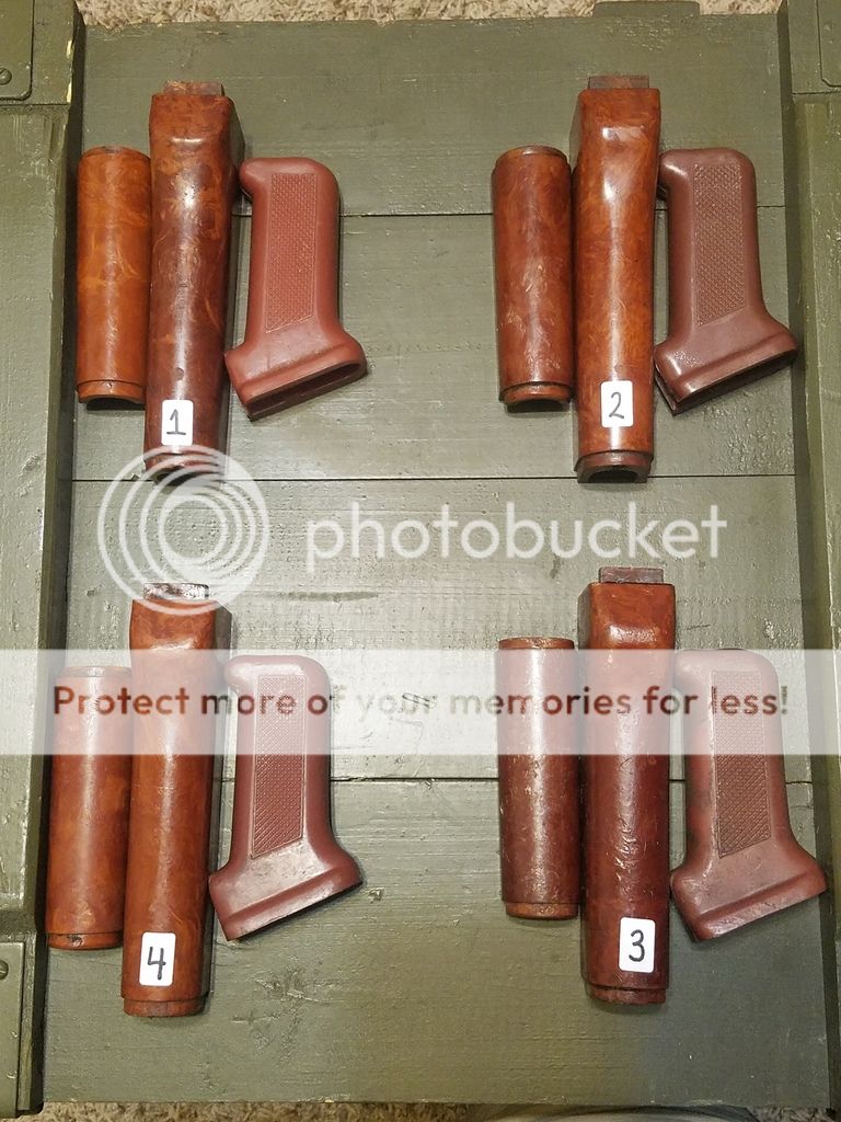 WTS Bulgarian Type 3 Bakelite Handguard Sets | AK Rifles