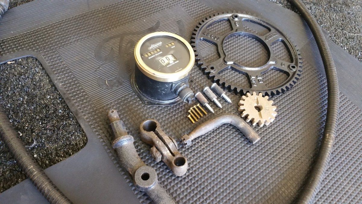 1915 Ford Model T Stewart Brass Speedometer Set - Excellent original ...