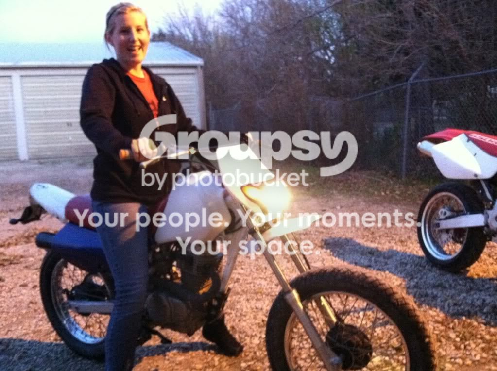 my XR100 build-decent amout of pics | SuperMoto Junkie